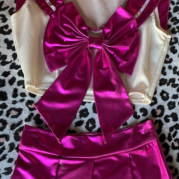 omighty | Skirts | Omighty Sailor Costume Matching Set Hot Pink ...